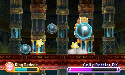 File:KTD Coily Rattler DX battle 1.png - WiKirby: it's a wiki, about Kirby!