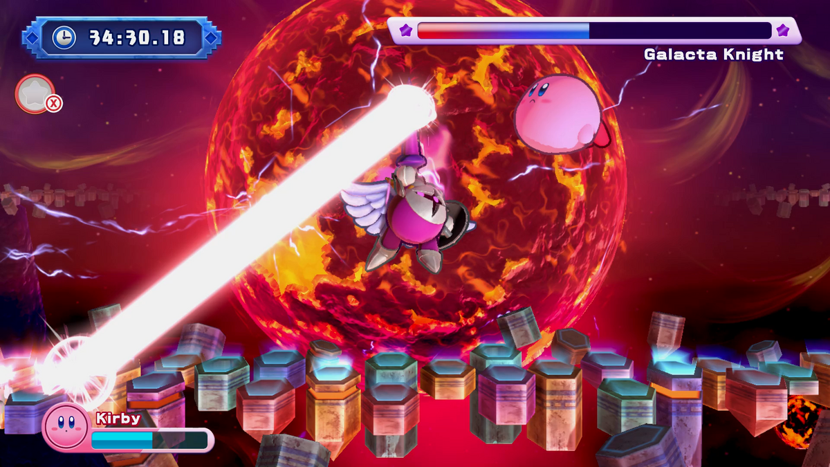 File:KRtDLD Galacta Knight battle screenshot 06.png - WiKirby: it's a ...