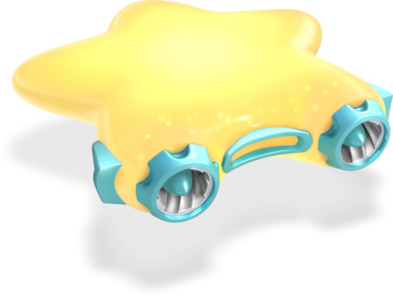 Warp Star (Air Ride Machine) - WiKirby: it's a wiki, about Kirby!