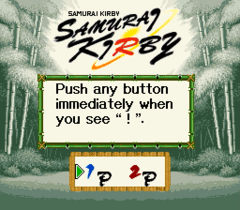 Samurai Kirby - WiKirby: it's a wiki, about Kirby!