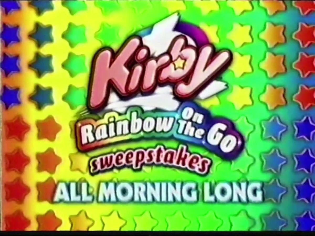 Kirby's Rainbow on the Go Sweepstakes - WiKirby: it's a wiki, about Kirby!