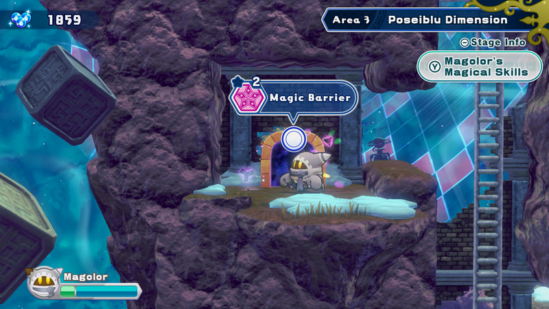 Poseiblu Dimension - Magic Barrier Stage - WiKirby: it's a wiki, about ...