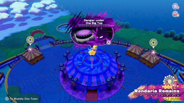 Danger under the Big Top - WiKirby: it's a wiki, about Kirby!